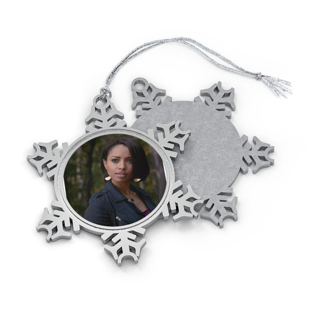 Bonnie Pewter Snowflake Ornament - Etsy
