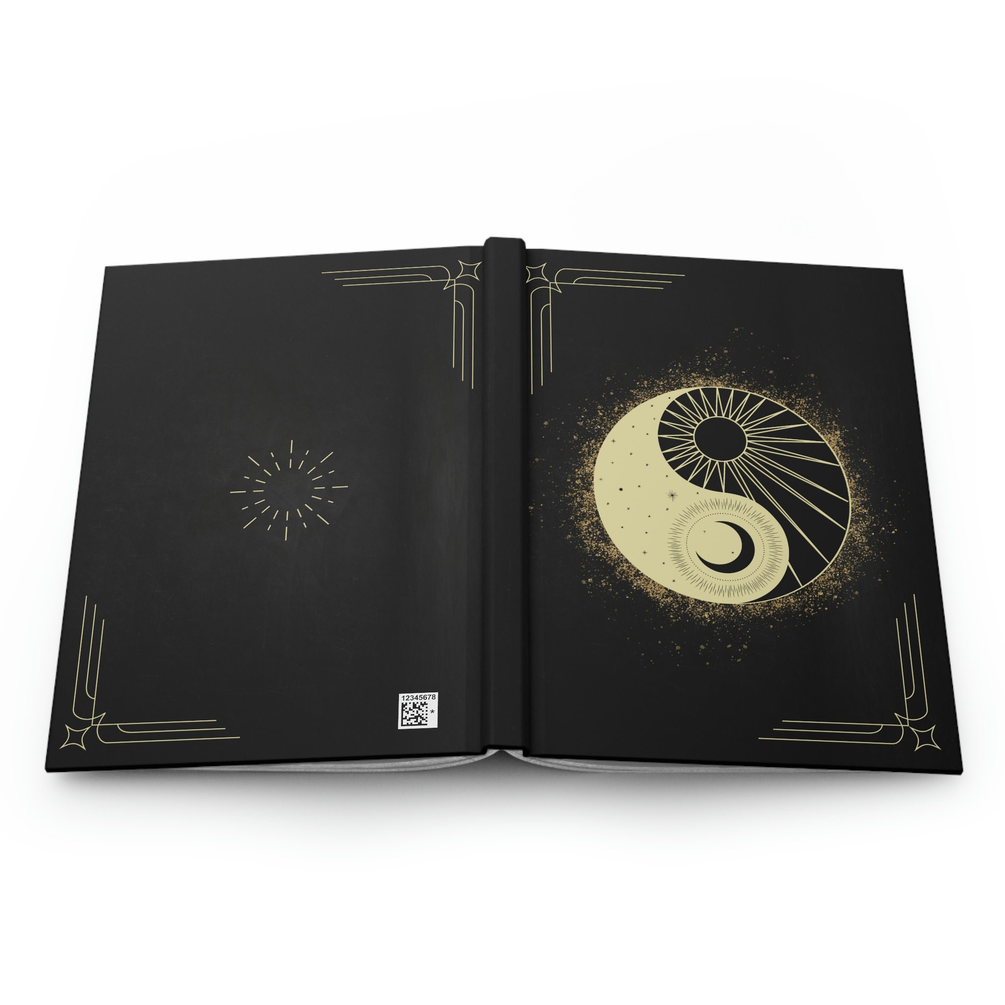 Spiritual Journal, Yin-yang Symbol Personal Diary, Daily Journaling ...