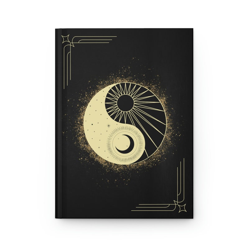Spiritual Journal, Yin-yang Symbol Personal Diary, Daily Journaling ...