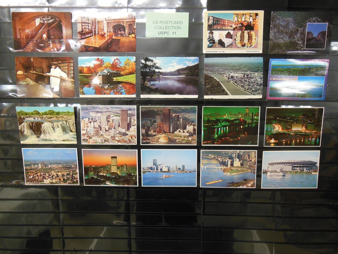 VINTAGE COLLECTIONS US Postcards - Etsy