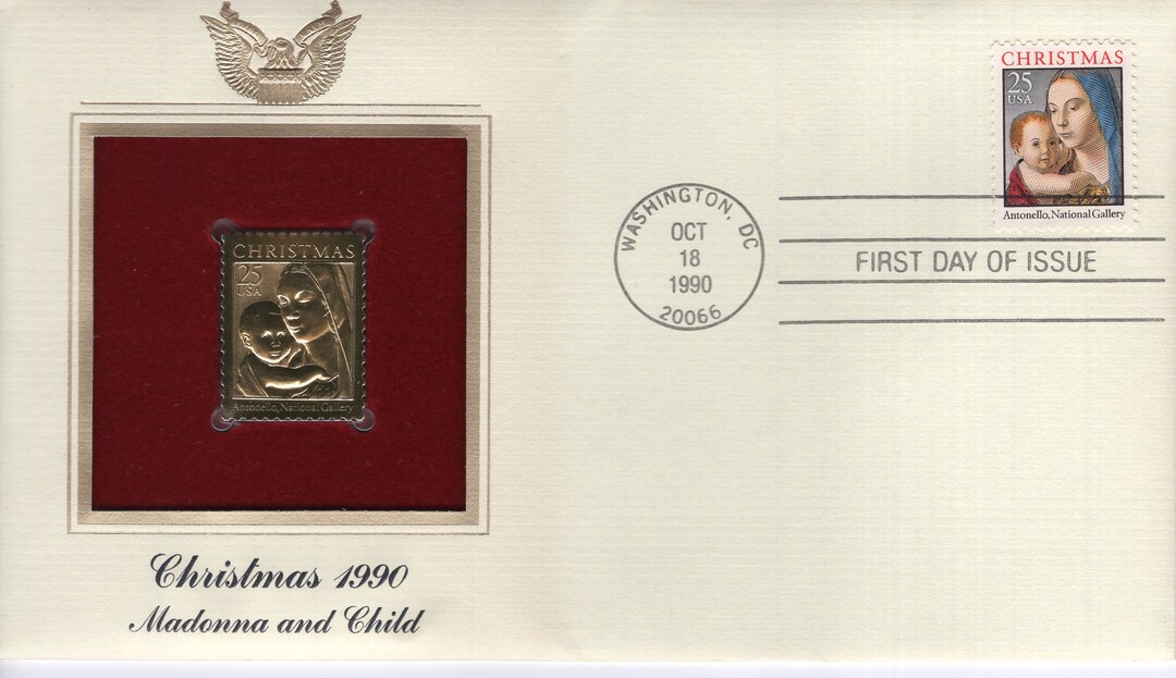GOLDEN REPLICAS of United States Stamps First Day Covers - Etsy