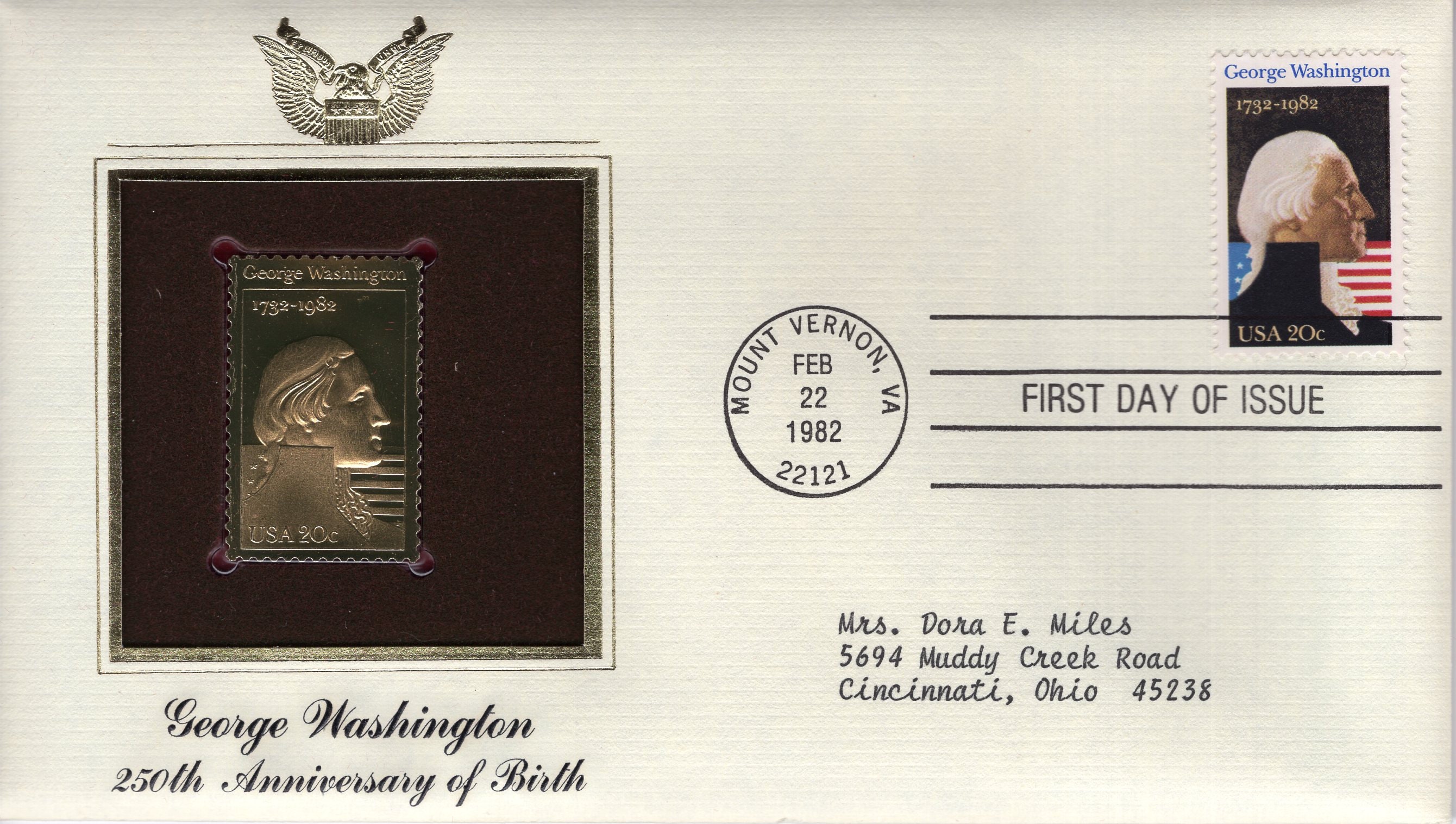GOLDEN REPLICAS of United States Stamps First Day Covers - Etsy