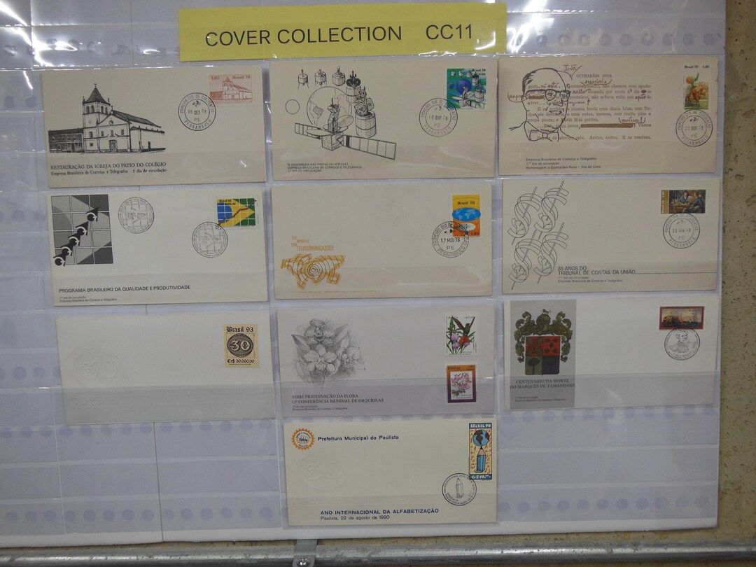 FOREIGN COVER COLLECTIONS -all Covers Are First Day Covers or Have ...