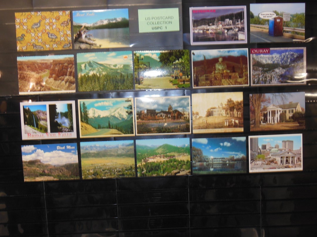 VINTAGE COLLECTIONS US Postcards - Etsy