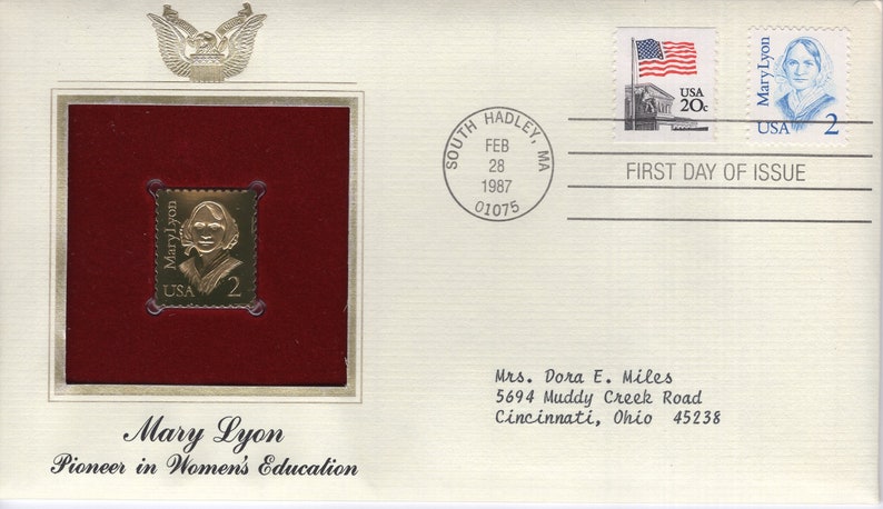 GOLDEN REPLICAS of United States Stamps First Day Covers - Etsy