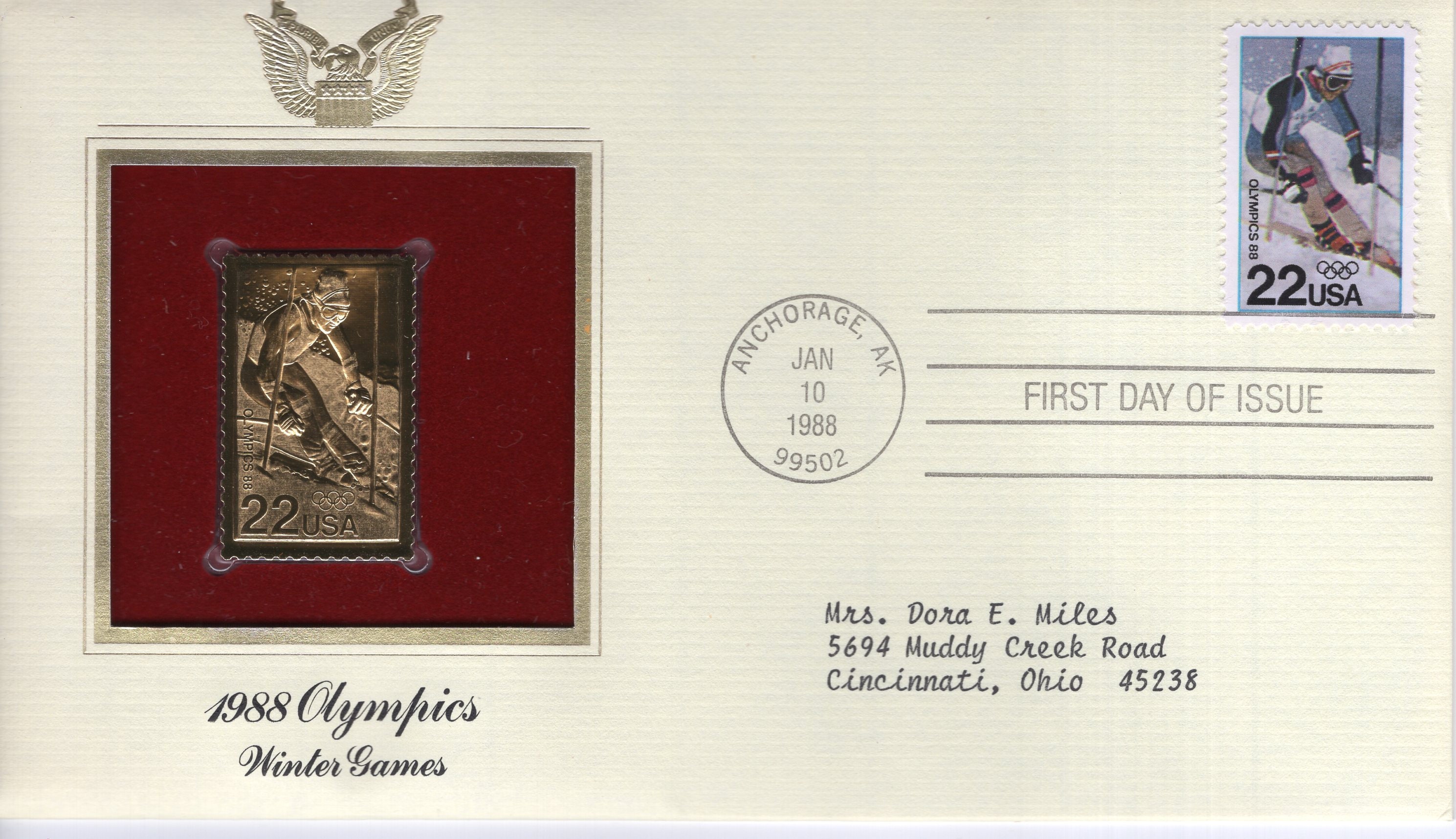 GOLDEN REPLICAS of United States Stamps First Day Covers - Etsy