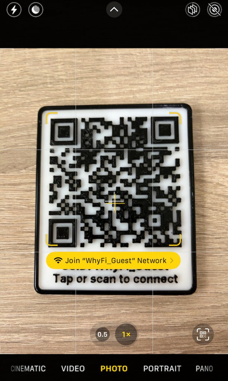Wifi Password QR Code & NFC Tag - Tap or Scan to Connect. Perfect for ...