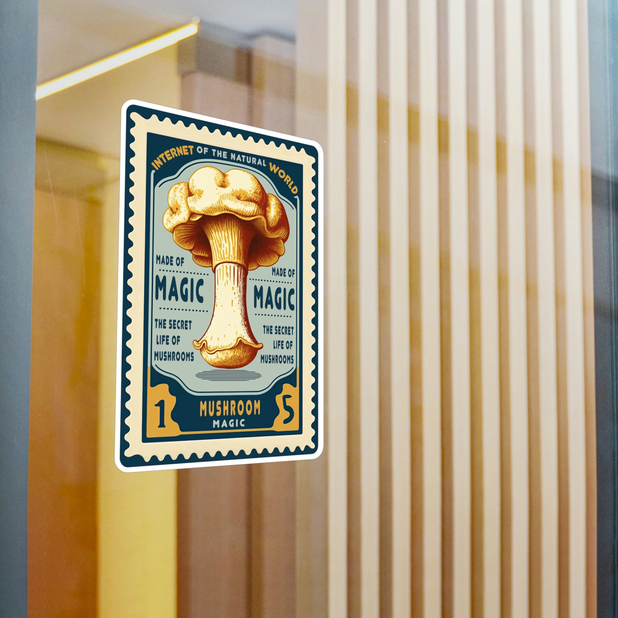 Mushroom Sticker Cottage-core Aesthetic Waterproof Mushroom Sticker ...