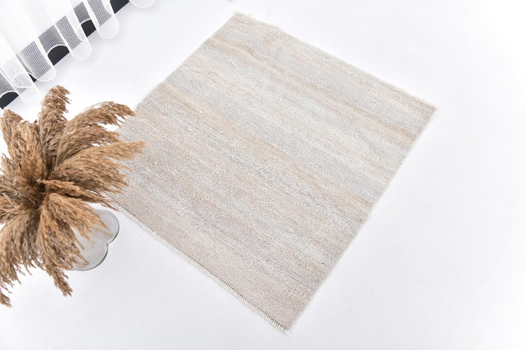 2x2 Area Rug, 2x2 Square Hemp, 2x2 Square Hemp Doormat Rug, 2x2 ...