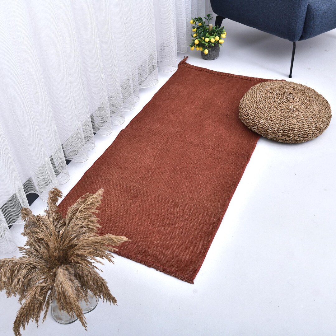 2x4 Hemp Rug, 2x4 Turkish Jute Hemp Rug, 2x4, Natural Handmade Hemp ...