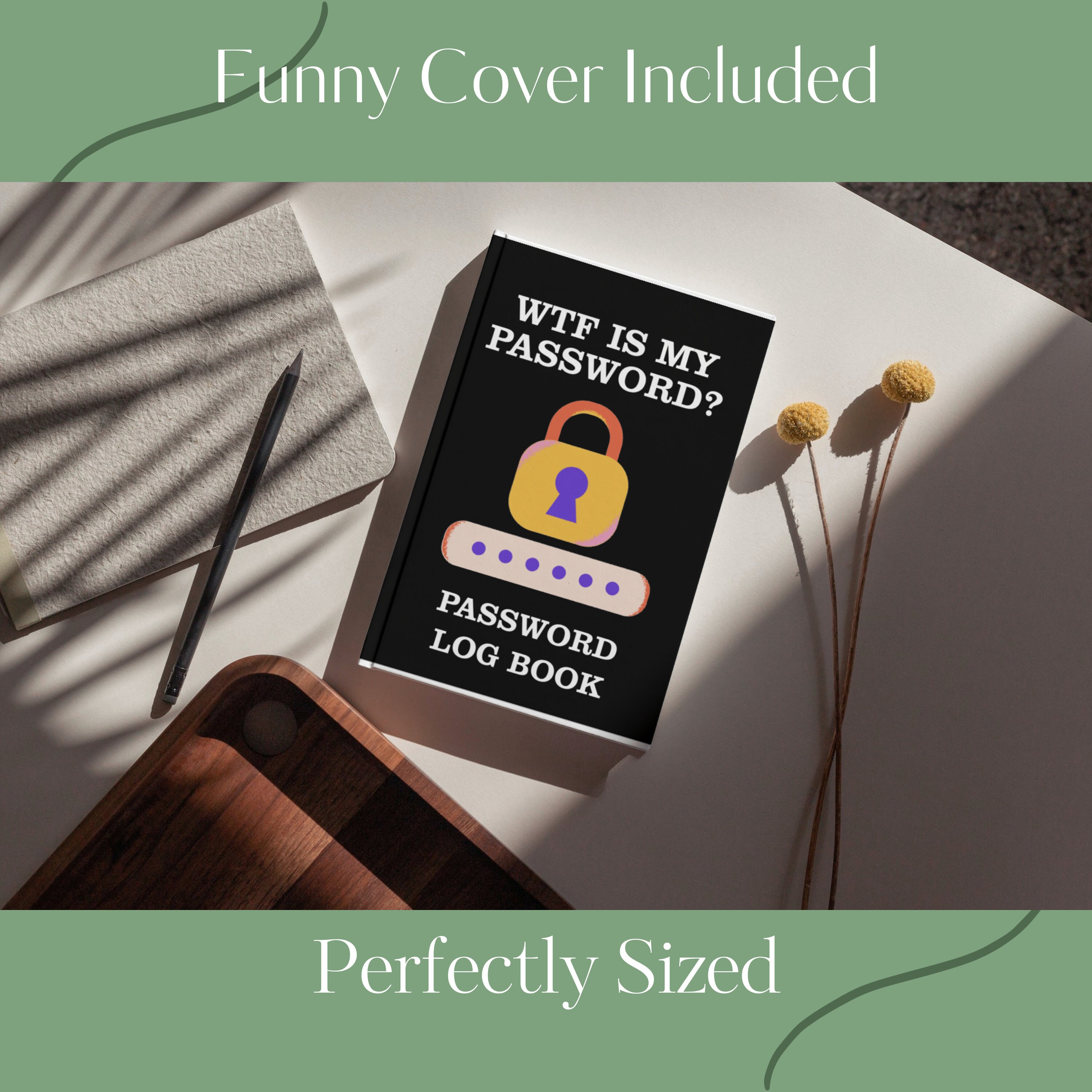 KDP Interior Password Manager Logbook Ready to Upload Funny Book Resell ...