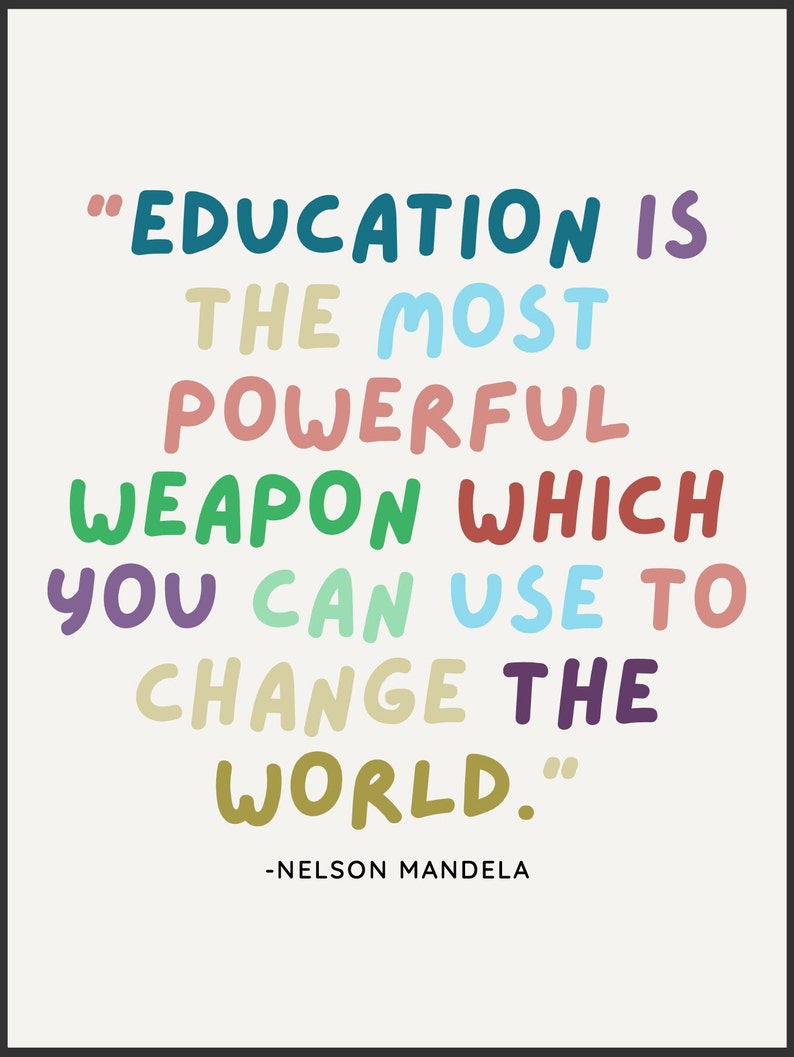 EDUCATIONAL- Classroom Quotes - Etsy