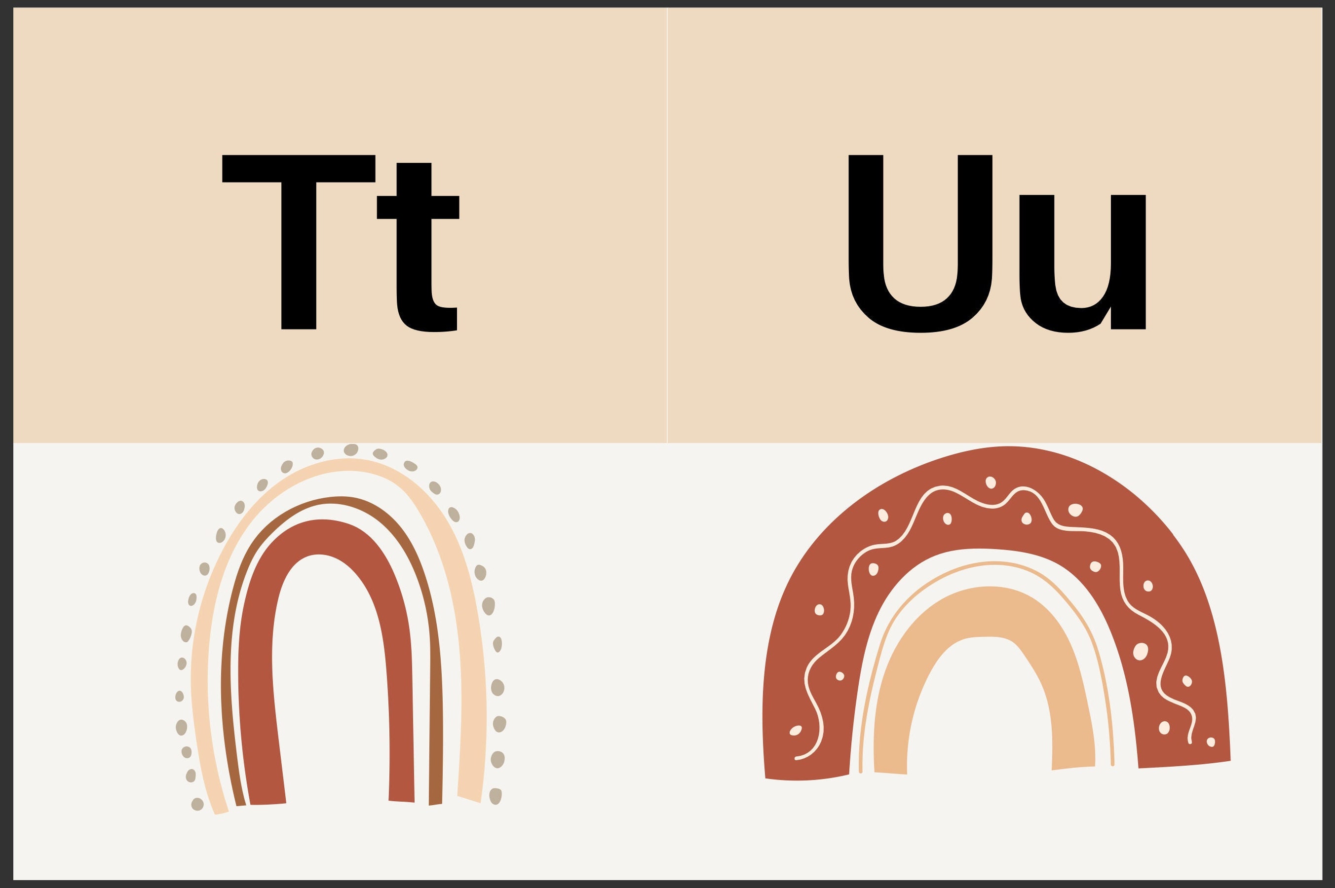 EDUCATIONAL - Boho Alphabet - Etsy