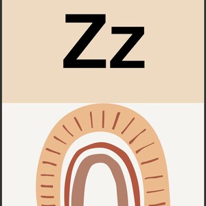 EDUCATIONAL - Boho Alphabet - Etsy