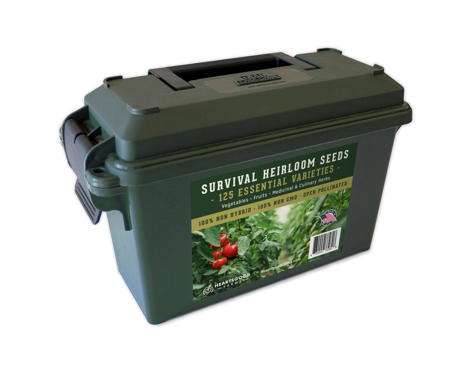 125 Variety Heirloom Seed Kit With Storage Box - Etsy