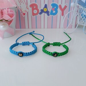 Personalized Baby Initial Identification Bracelet, Twin Id Bracelet ...