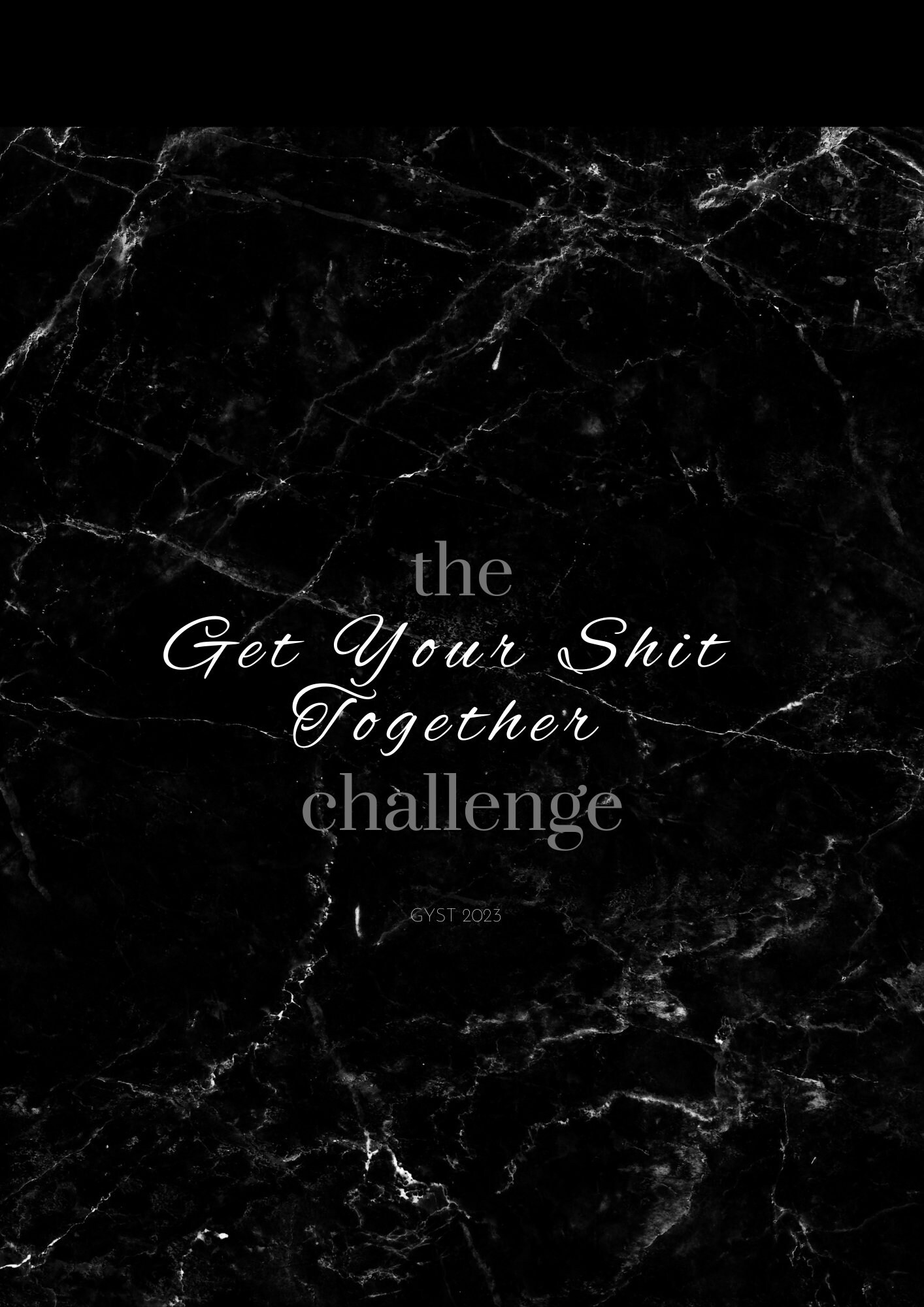 Get Your Stuff Together, DIGITAL DOWNLOAD Workbook, Daily 30 Day ...