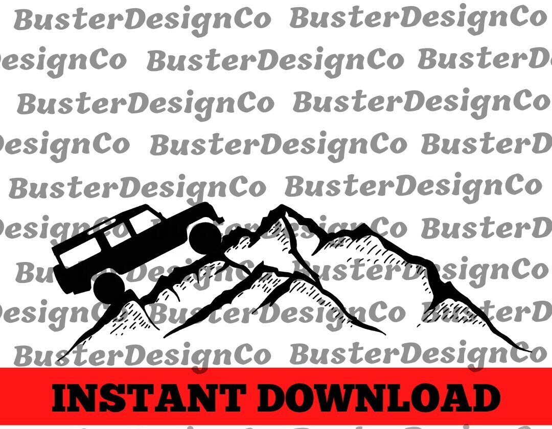 Defender 110 on Mountain SVG/PNG - Etsy