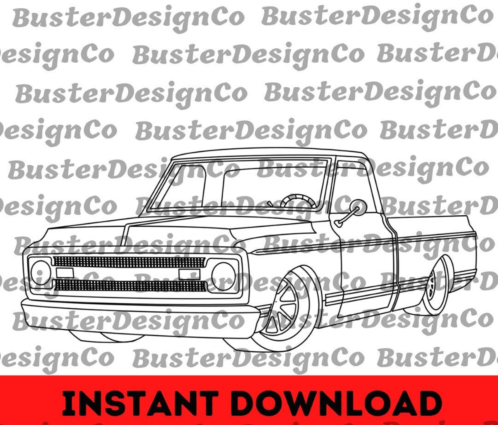 Chevy C10 SVG/PNG - Etsy