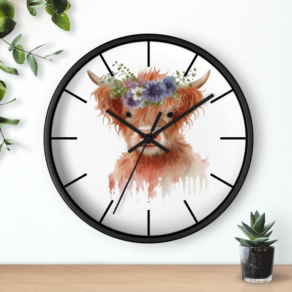 Cow Clock - Etsy