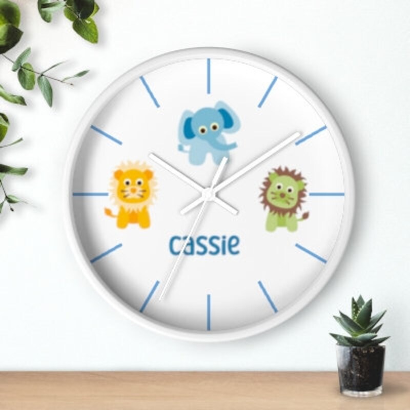 Children Wall Clock - Etsy