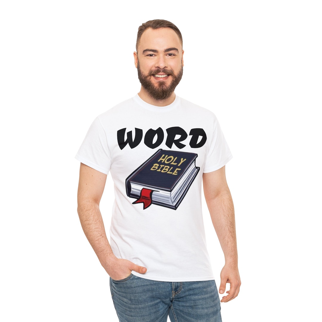 WORD Unisex Heavy Cotton Tee - Etsy