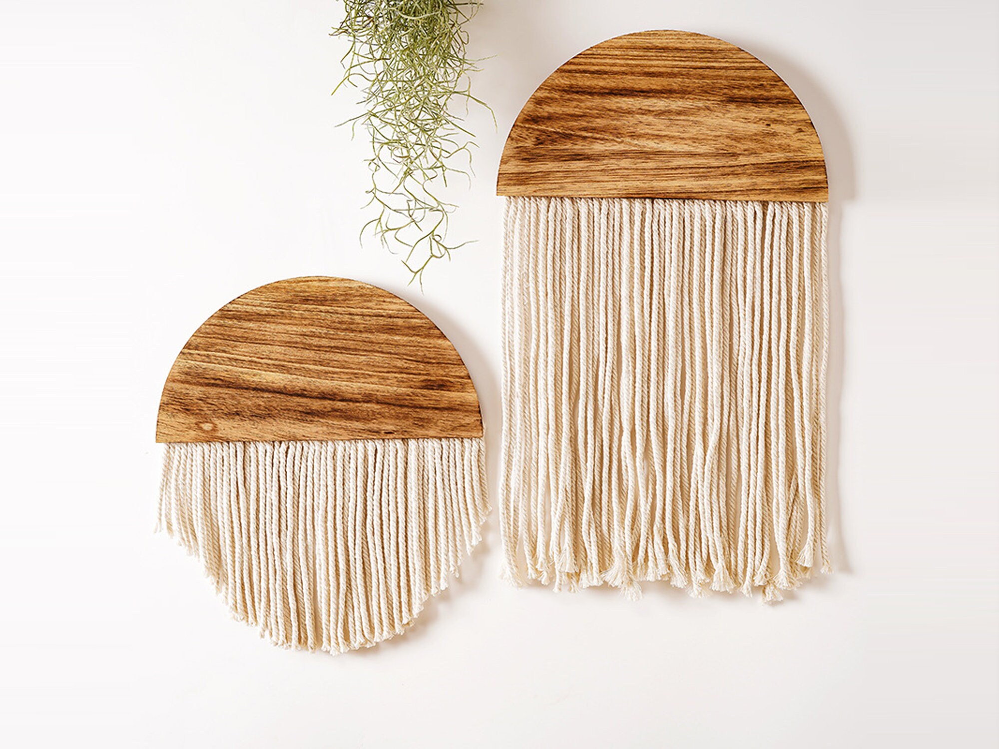 Macrame Wall Hanging, Round Shape Wall Art, Mid Century Modern, Home ...