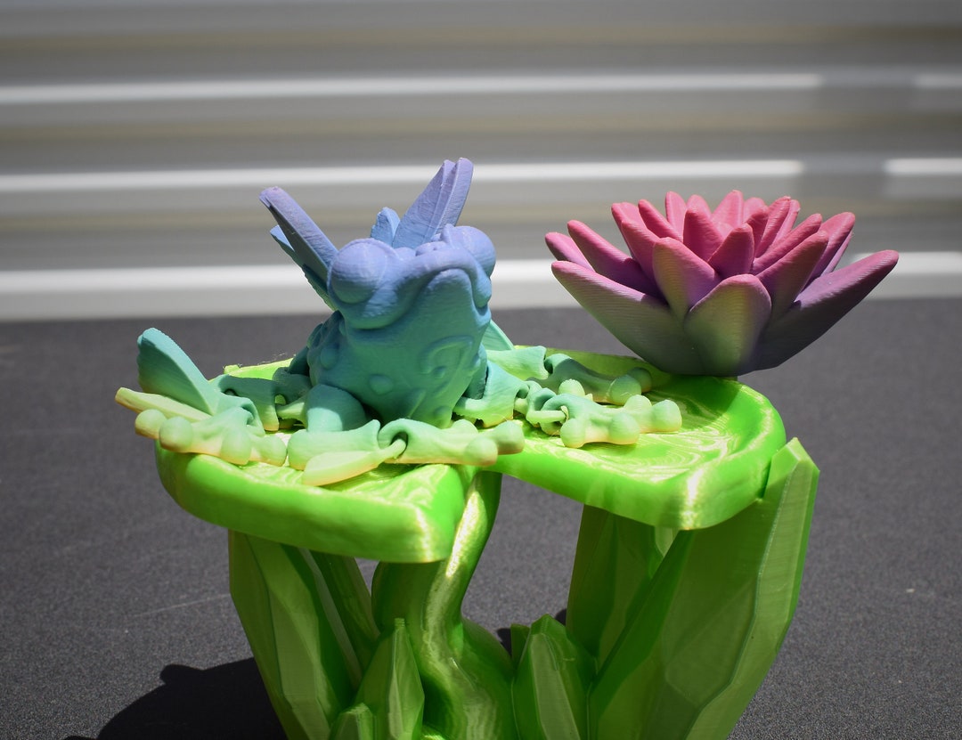 Flutter Frog Etsy