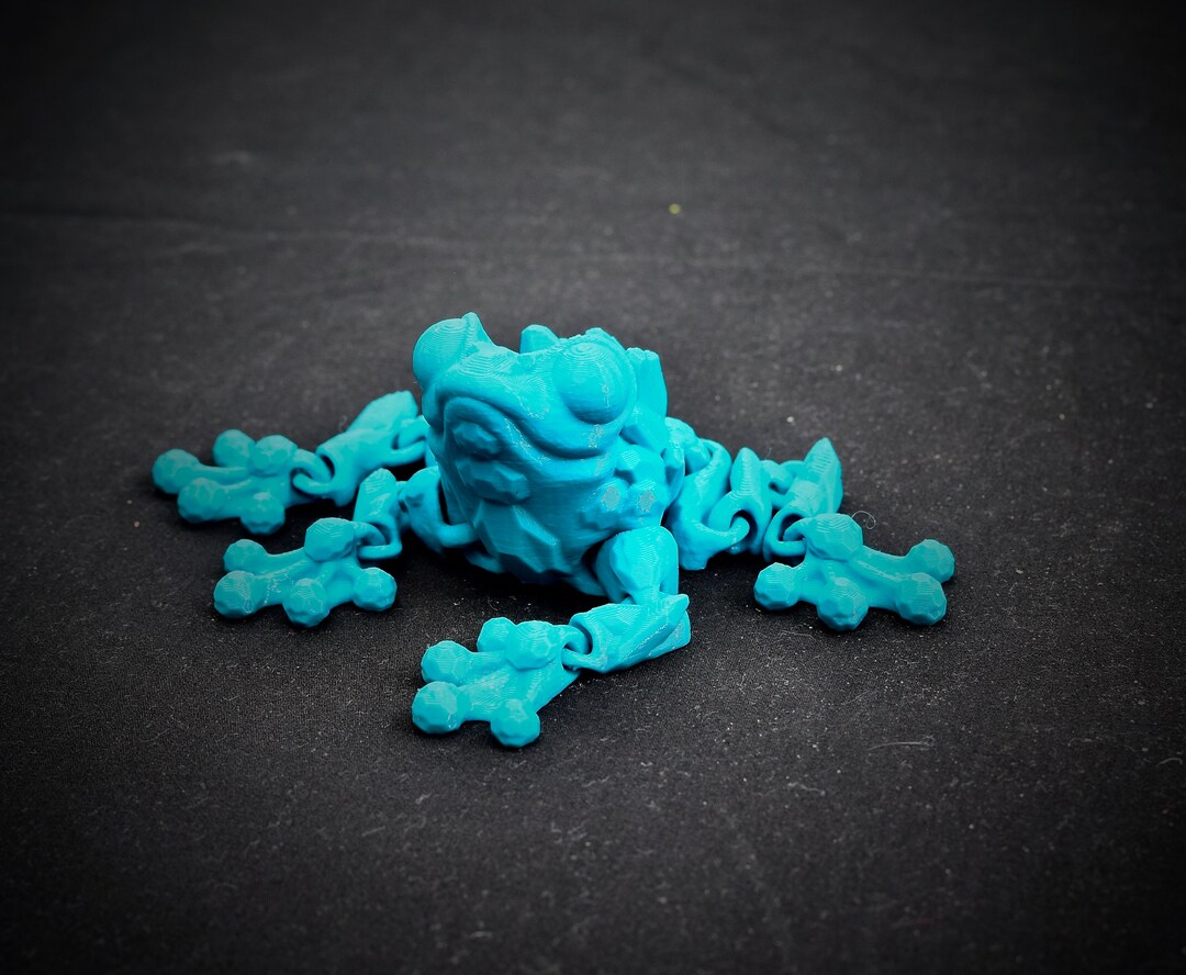 Gemstone Frog - Etsy