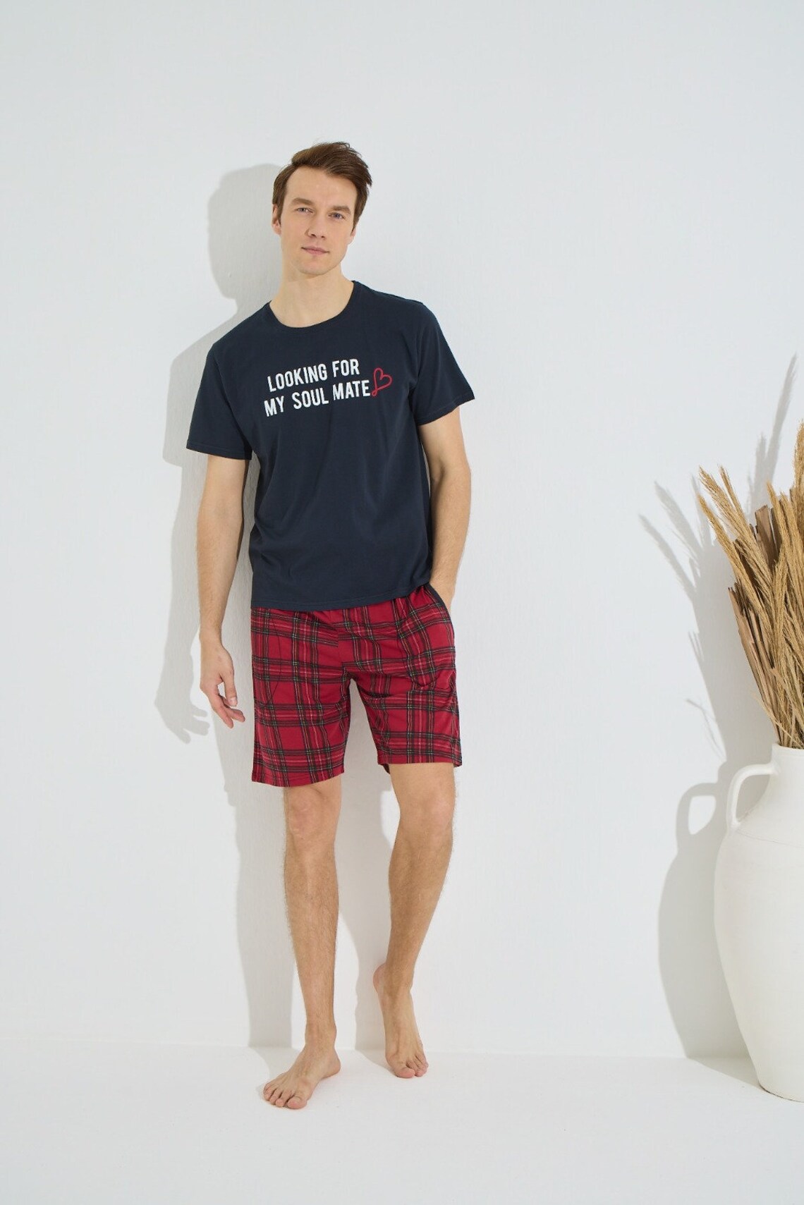 Looking for My Soul Mate I'm Soul Mate Matching Short Pajama Set With T ...