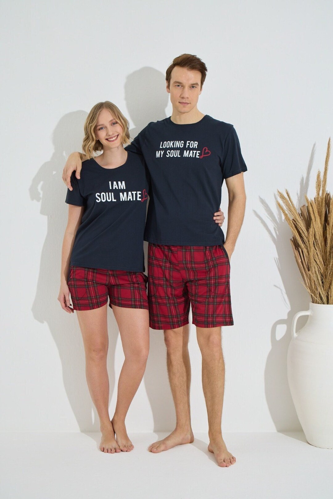Looking for My Soul Mate I'm Soul Mate Matching Short Pajama Set With T ...