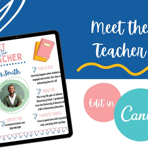 Meet the Therapist Template - Etsy