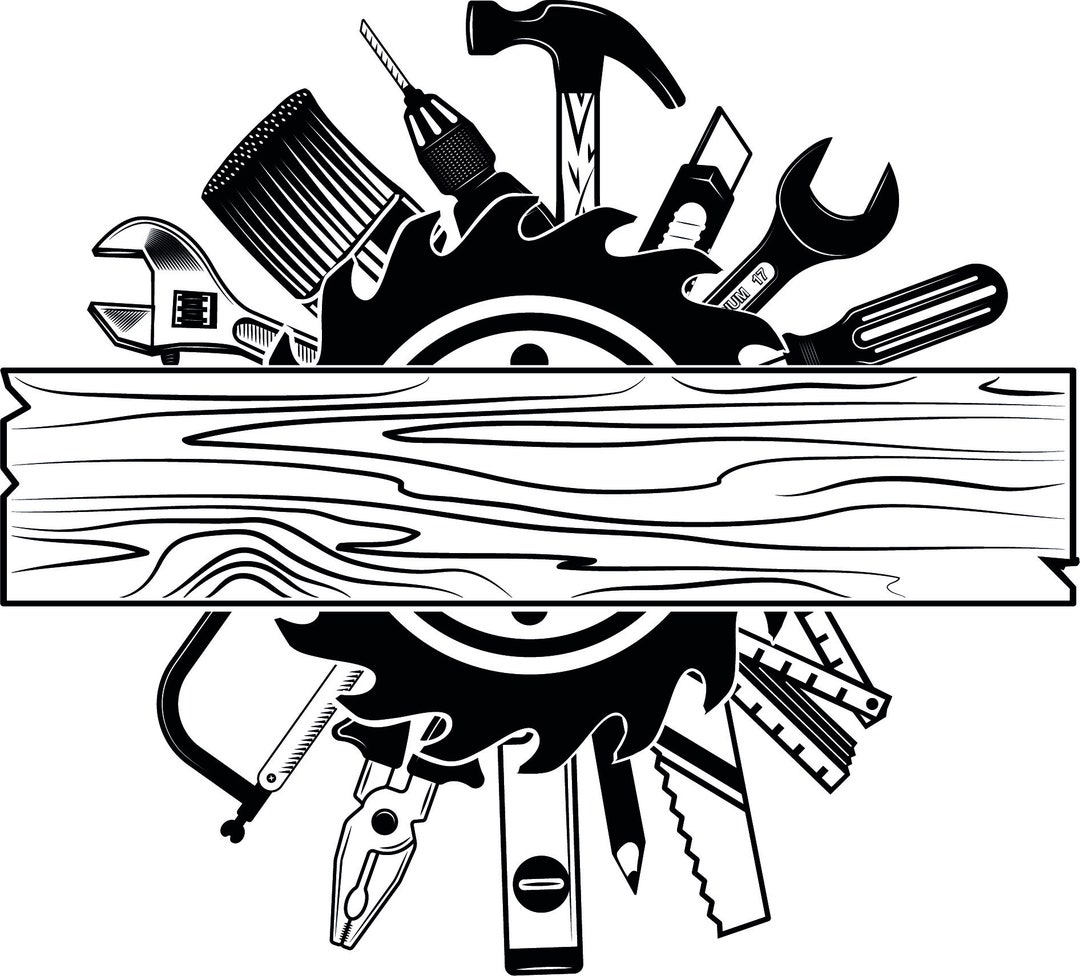 Carpenter Design File - SVG File - CNC Routing - CNC Plotting - Etsy