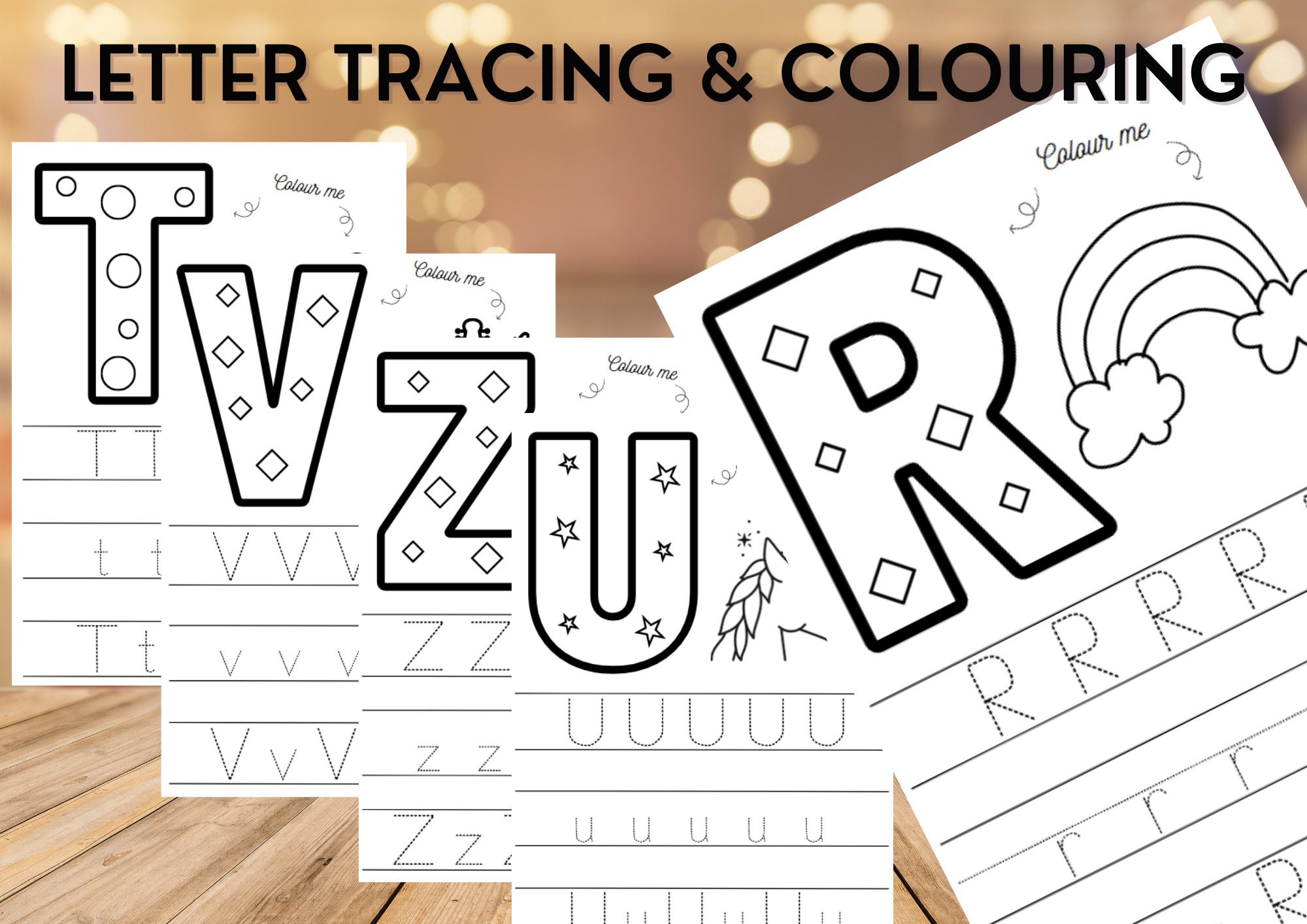 Printable Alphabet Letter Tracing, 26 Pages, Classroom or Home ...