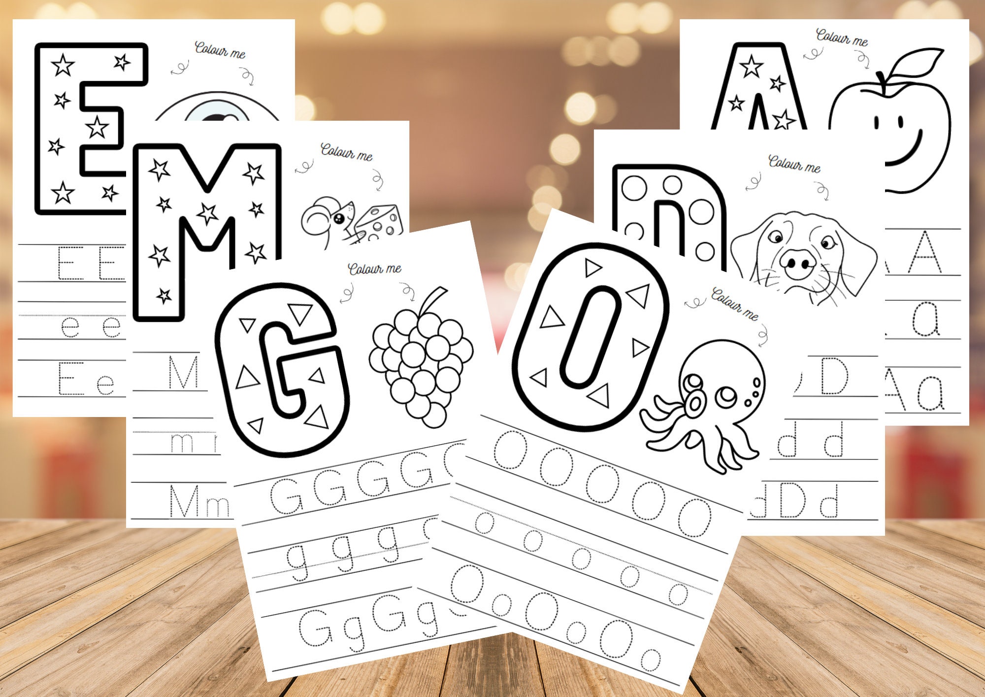 Printable Alphabet Letter Tracing, 26 Pages, Classroom or Home ...