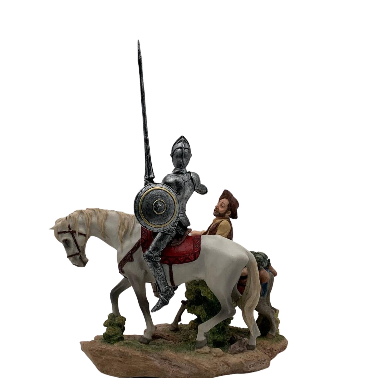 Don Quixote Statue With Sancho Panza, Don Quixote of La Mancha, the ...