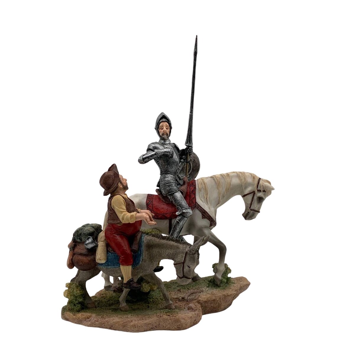 Don Quixote Statue With Sancho Panza, Don Quixote of La Mancha, the ...