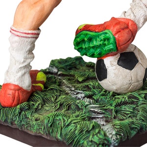 Football Player Figurine. Handmade Sports Decor. Unique Gift for ...