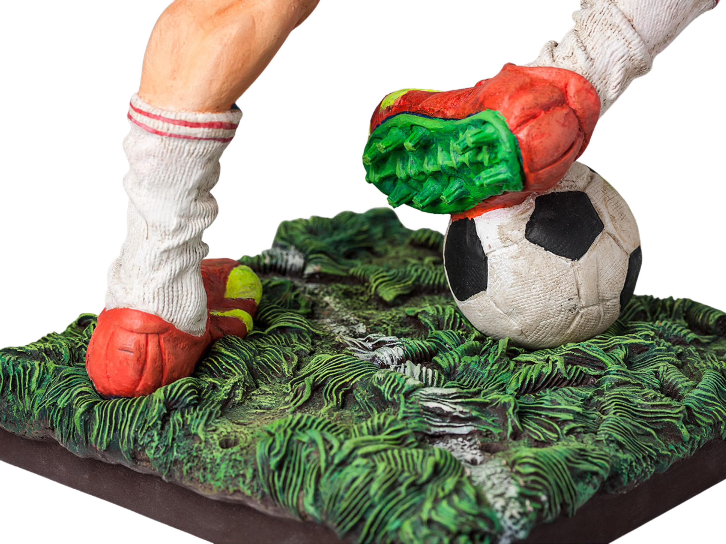 Football Player Figurine: Resin Sports Decor - Etsy