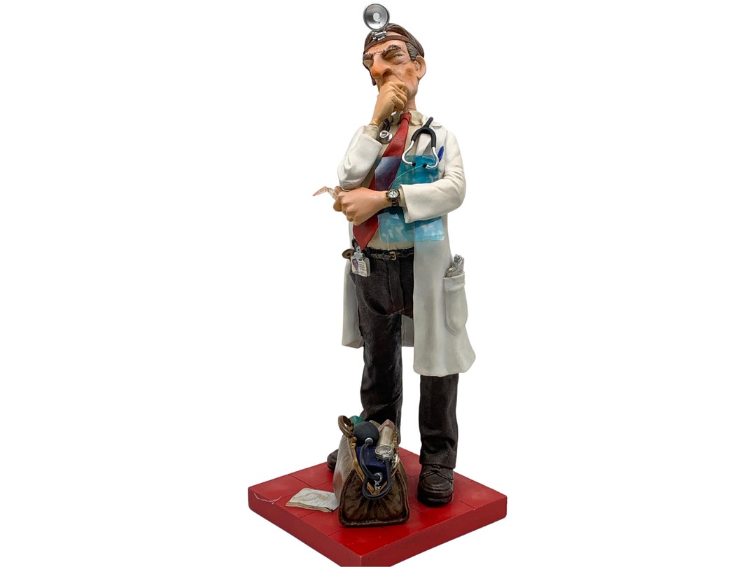 The Doctor Figurine, Unique Handmade Doctor Statue, Perfect Gift for ...