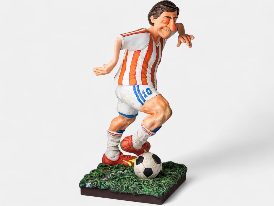 Football Player Figurine. Handmade Sports Decor. Unique Gift for ...