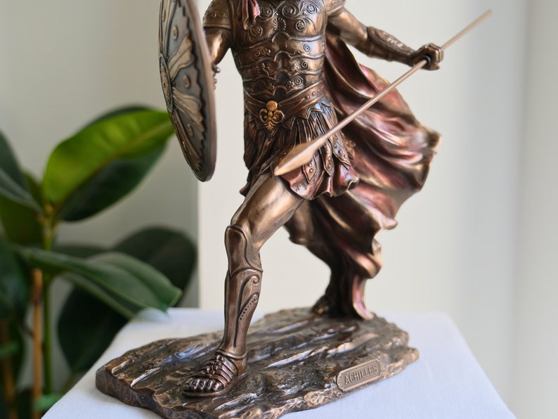 Achilles Statue, Greek Mythology Sculpture, Ancient Greece Decor ...