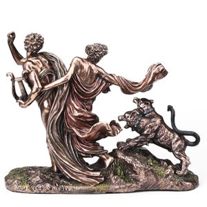 Orpheus and Eurydice Statue: Artisan Mythological Decor - Etsy