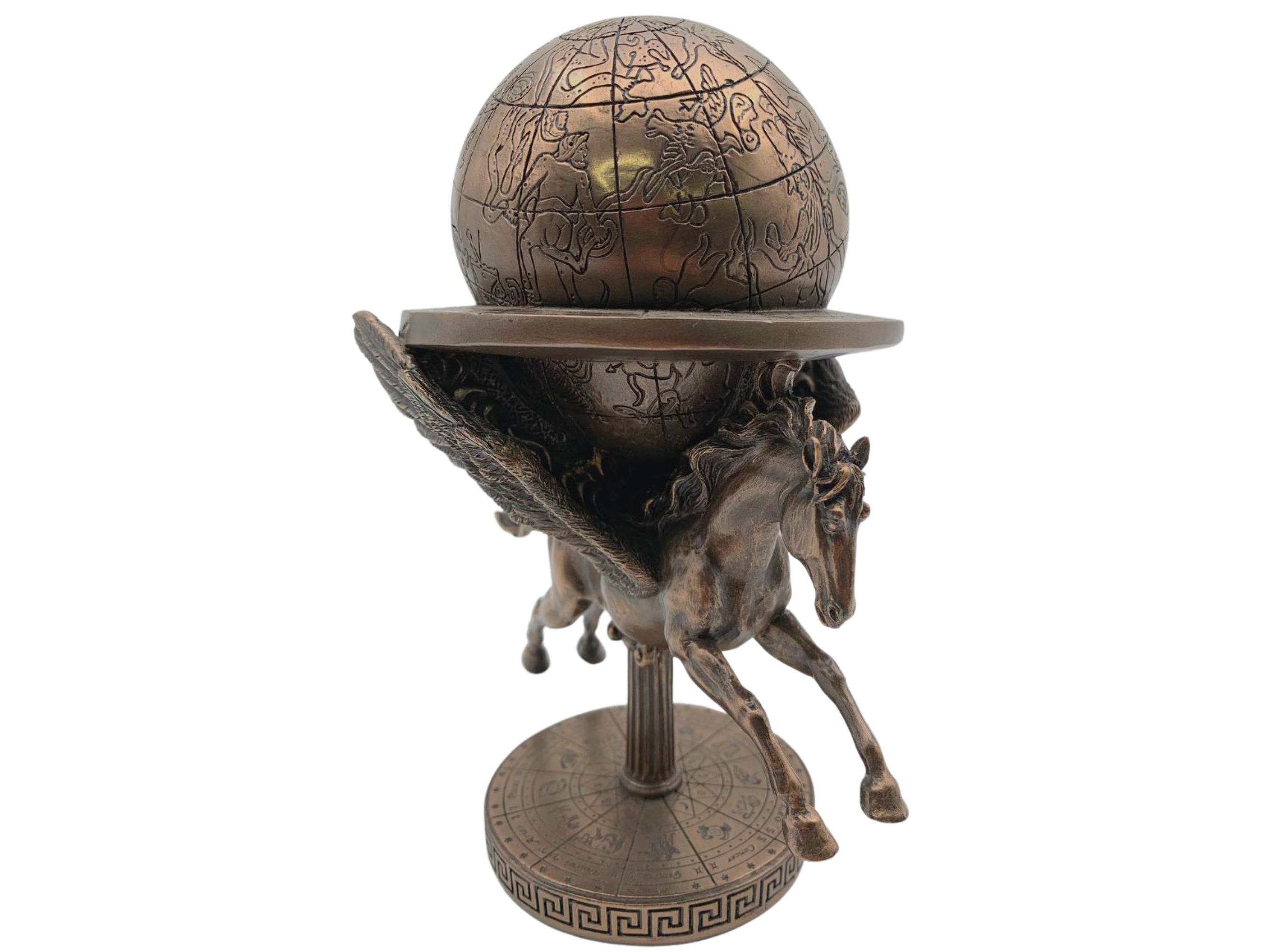 Pegasus Statue Carrying the Earth, A Unique Astrological Decor ...