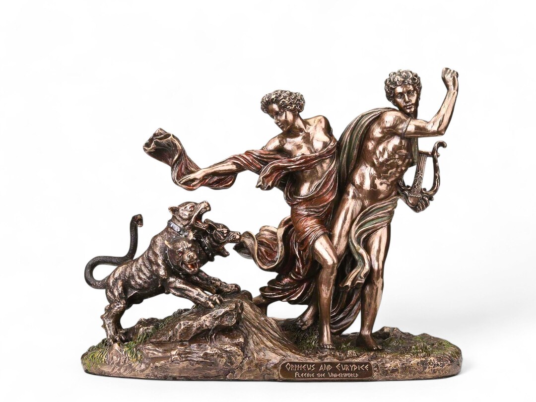 Orpheus and Eurydice Statue: Artisan Mythological Decor - Etsy