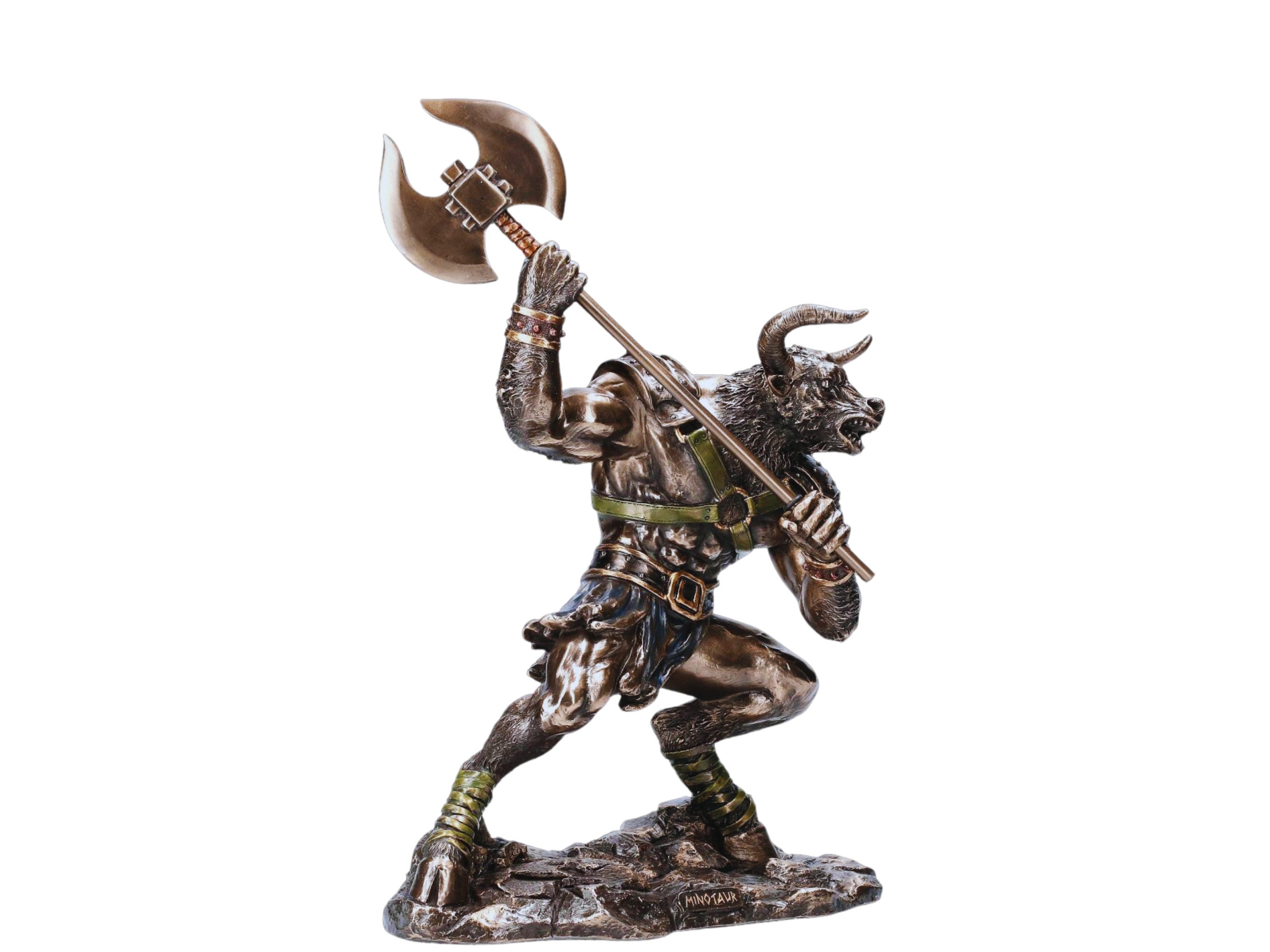 Minotaur Statue Greek Mythology Decor - Etsy