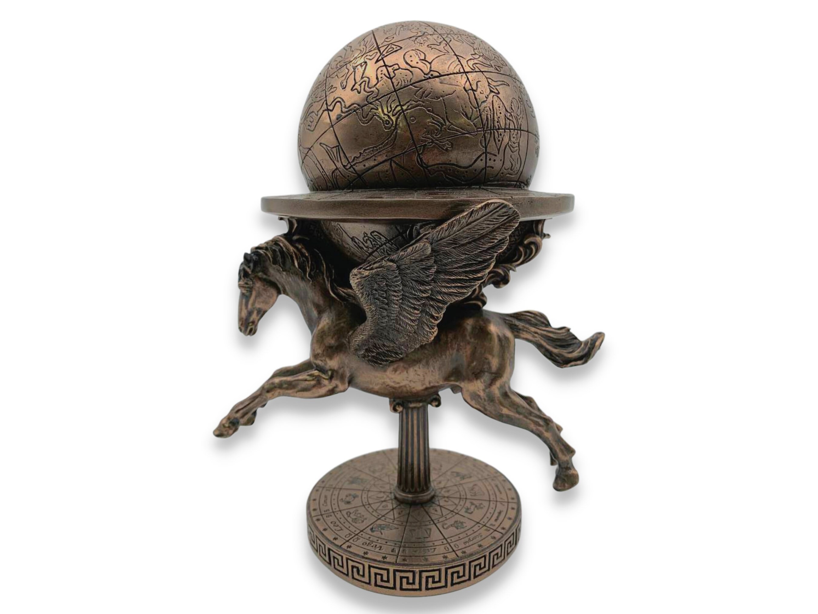 Pegasus Statue Carrying the Earth, A Unique Astrological Decor ...