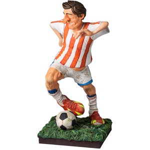 Football Player Figurine. Handmade Sports Decor. Unique Gift for ...