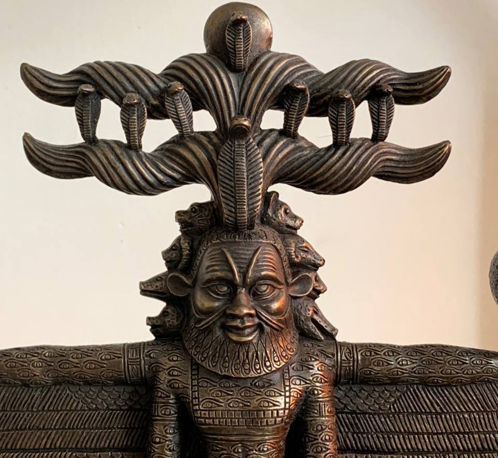 Bronze Pentheus Statue, Greek Mythology Candlestick - Etsy