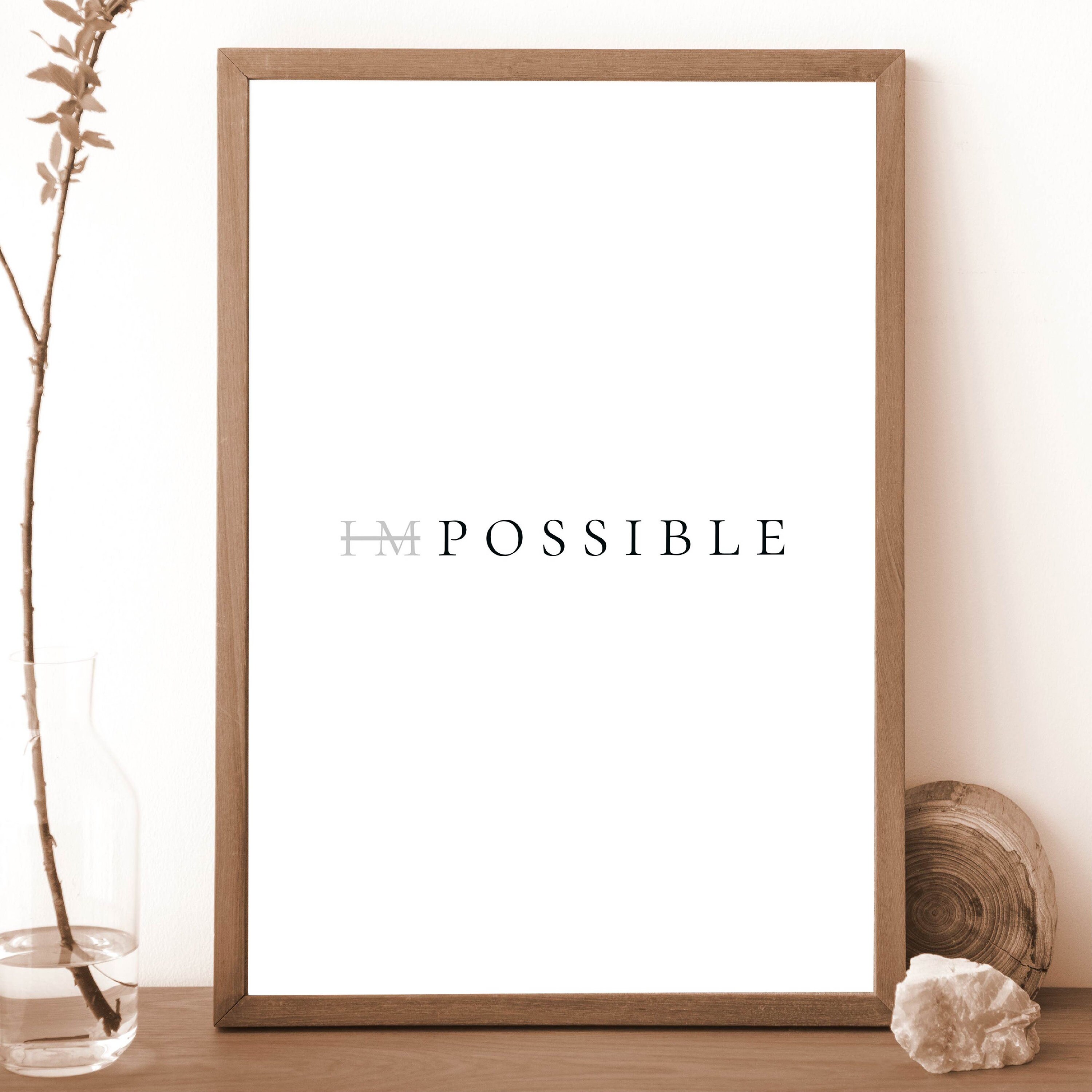 Digital Print, Quotes Print, Poster Print, Wall Art Quotes, Typography ...